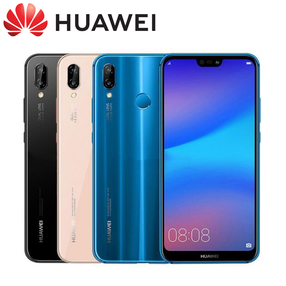 Huawei P20 Lite 64GB ROM 4GB RAM Unlocked Dual SIM 4G LTE Smartphone ...