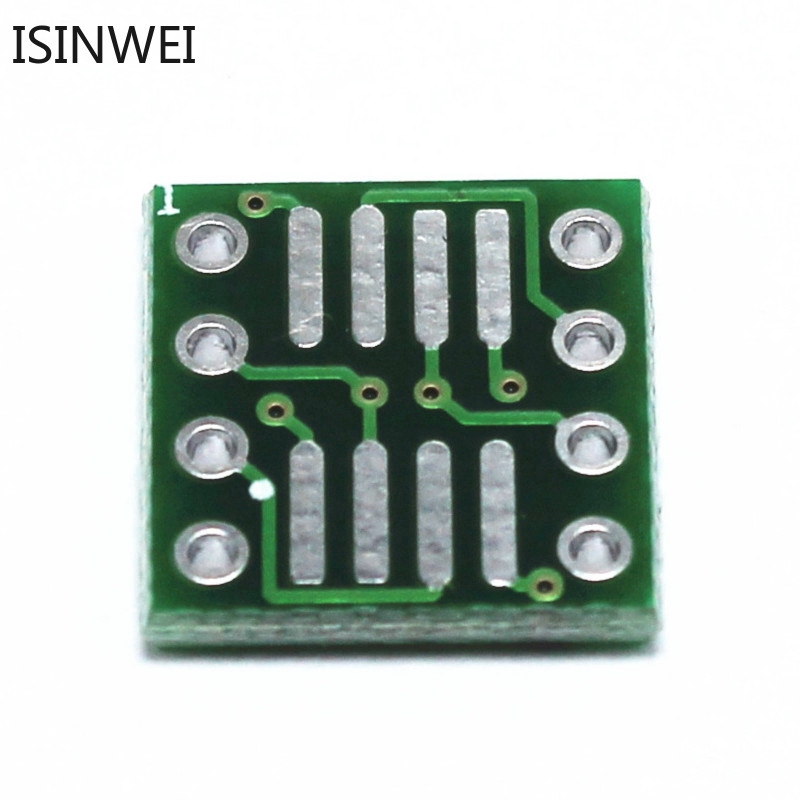 10 ชิ้น sop 8/ssop8/tsop 8 to dip 8 ic อะแดปเตอร์ซ็อกเก็ตไม่มีขาตั้ง ...