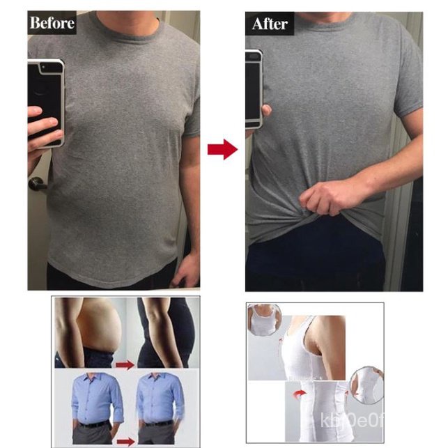 Ready Stock Men Singet Slimming Singlet Body Shape Wear Men Slimming ...