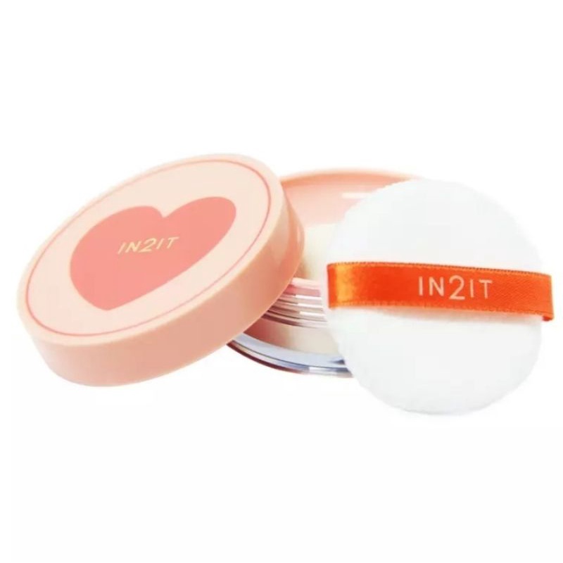 แป้งฝุ่น คุมมัน หน้าเนียน IN2IT Blur&Matte Loose Powder | Shopee Thailand