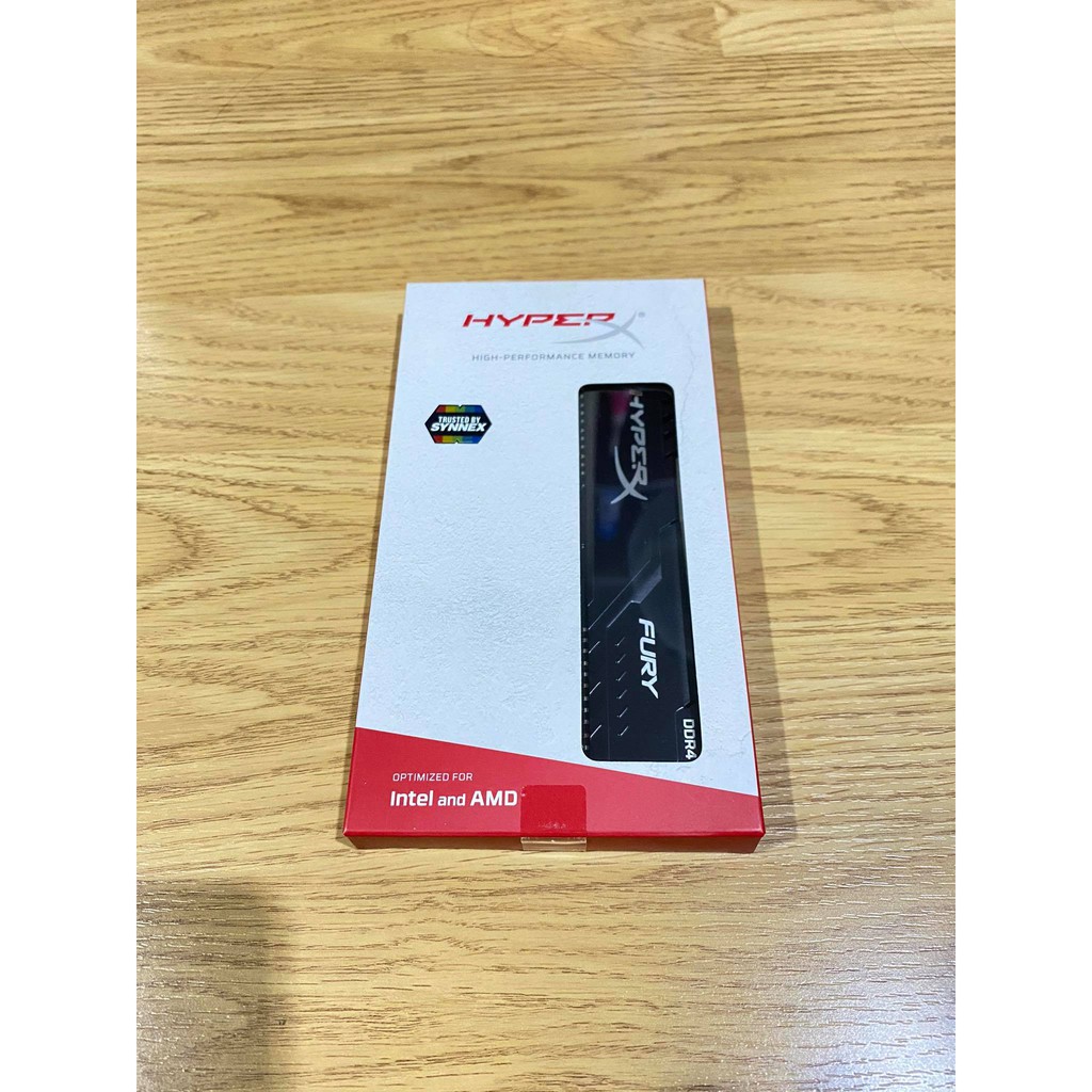 RAM PC KINGSTON HyperX FURY BLACK 16GB (8GBx2) DDR4 BUS 2666 (HX426C16FB3K2/16) 9gMS ...