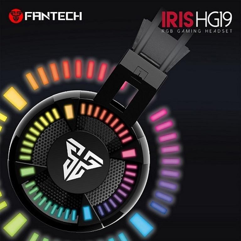 FANTECH HG19 IRIS RGB Stereo Headset for Gaming หูฟังเกมมิ่ง มีไมโครโฟน ...