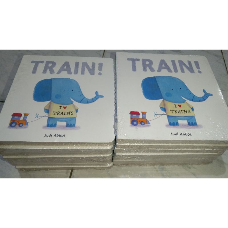 " Train" by Judi Abbot : Little Tiger Press | Shopee Thailand