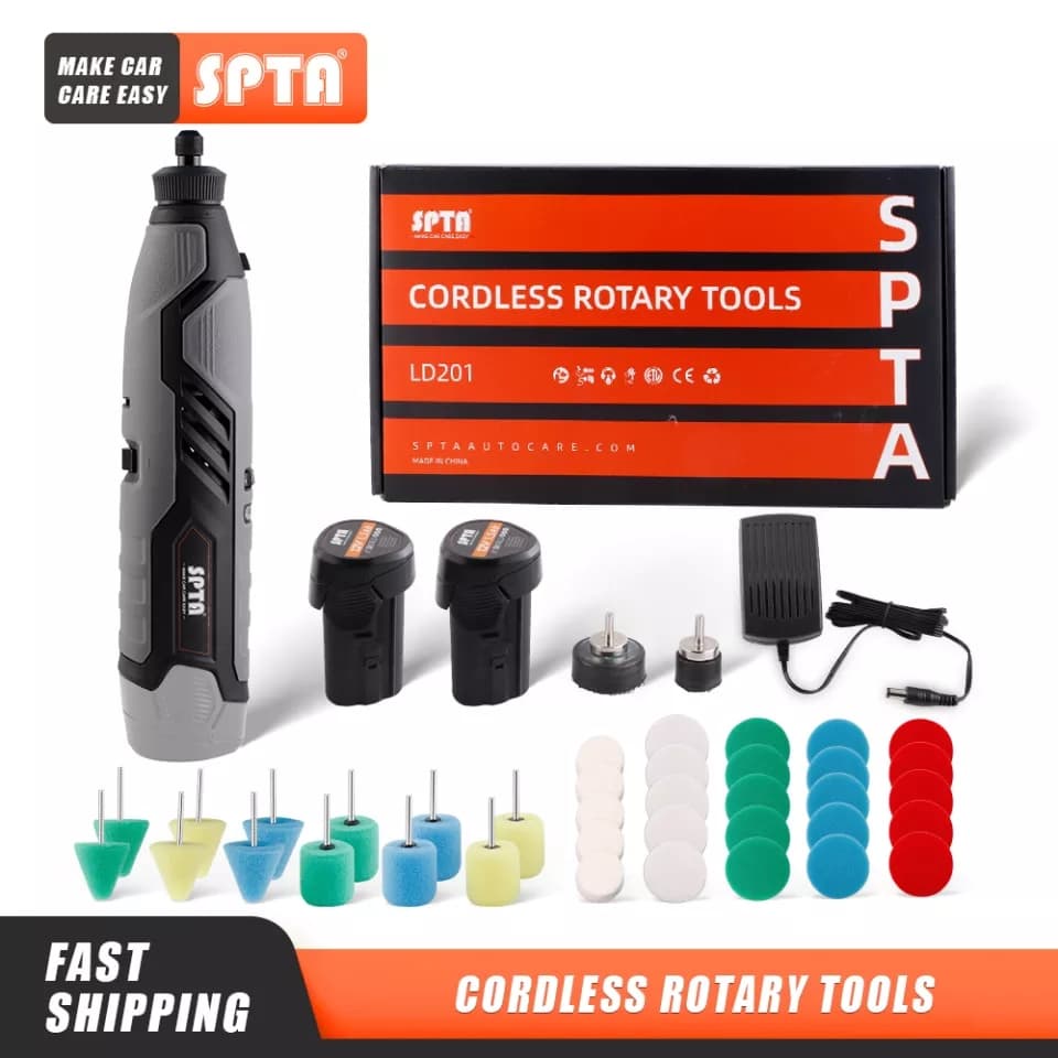 SPTA Cordless Rotary Tools เครื่องขัดสีไร้สาย 12V - monix_automotive ...