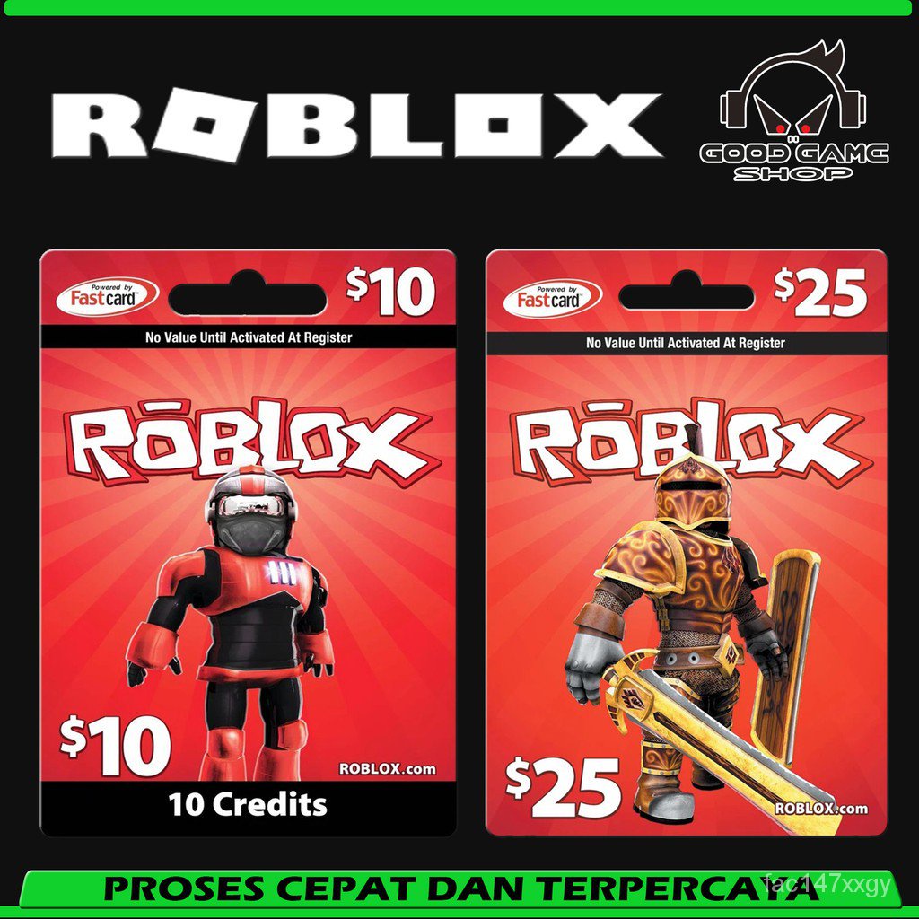 ROBLOX Game Card Robux USD - Roblox Gift Card USD - Roblox Card Voucher ...