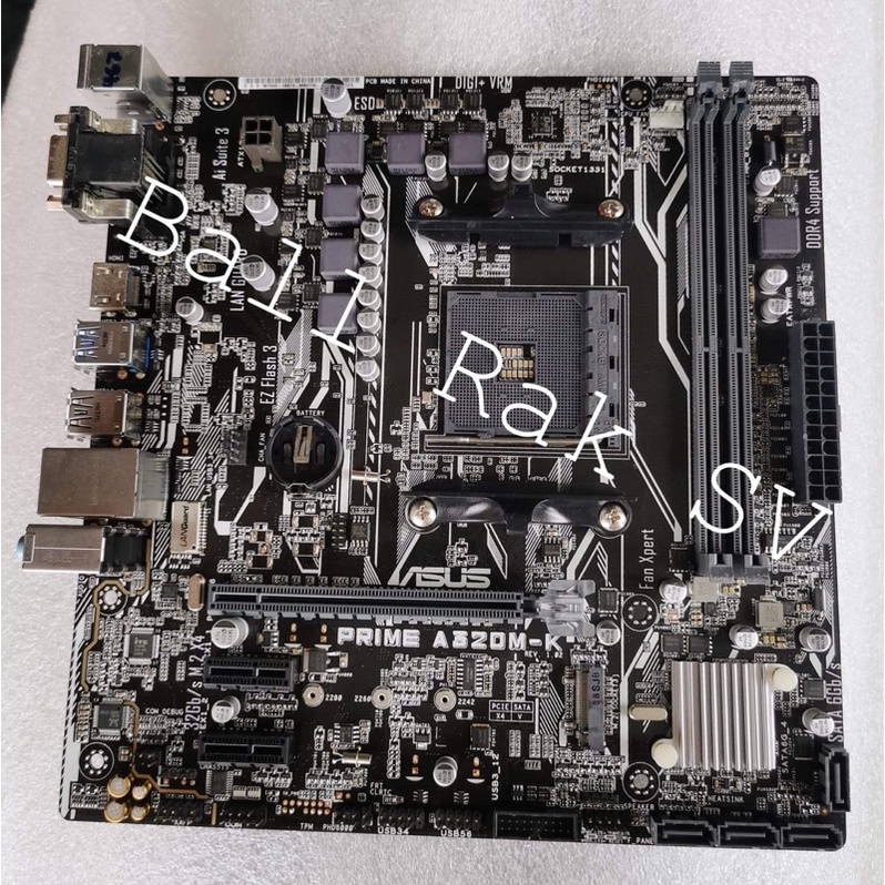เมนบอร์ดAM4 ASUS PRIME A320M K( ไม่มีฝาหลัง) (No.467) - ball_rak - ThaiPick