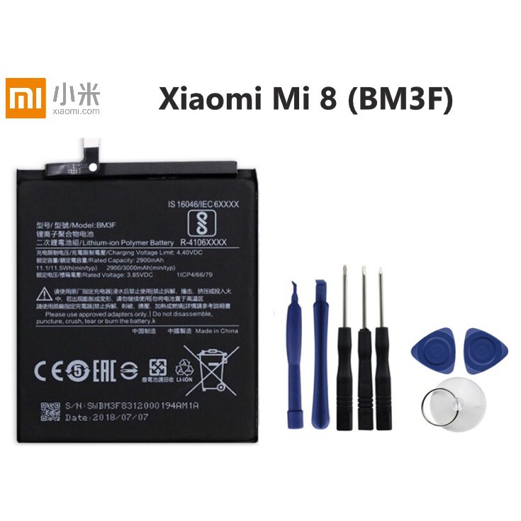 คุณภาพสูงงานแท้ แบตเตอรี่ Xiaomi Mi 8 (BM3E)รับประกัน3เดือน แบตเตอรี่ ...