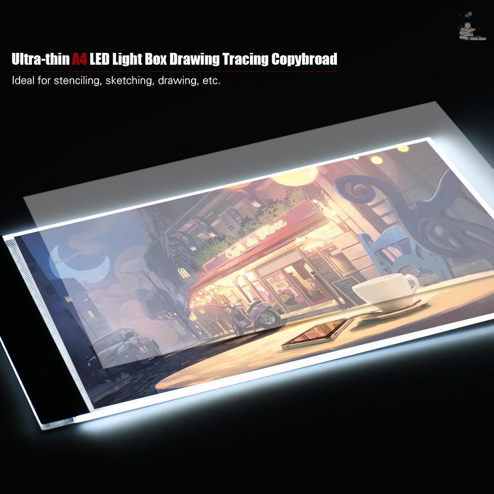 Good&P A3 LED Light Box Tracer with Scale Ultra-thin USB Powered ...