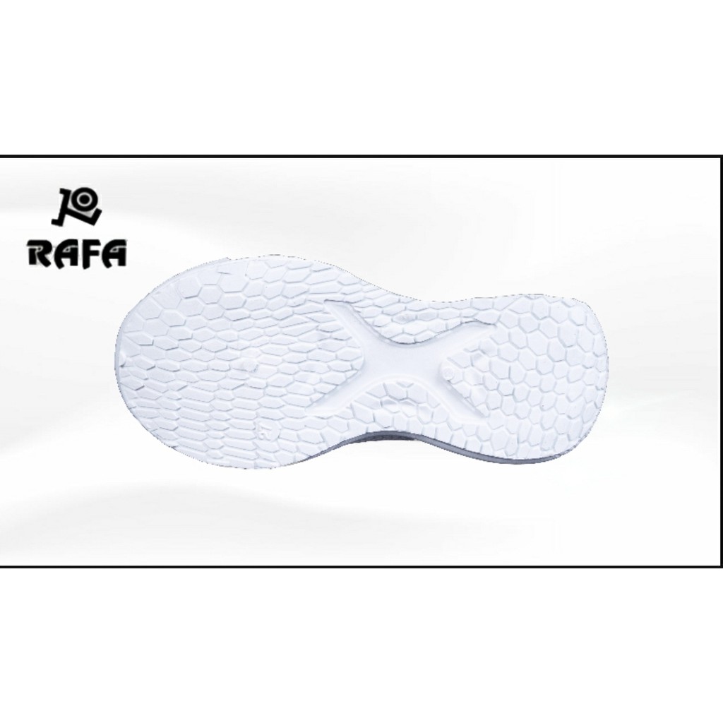 (เด็ก) รองเท้าผ้าใบเด็ก สีดํา MOTIF สีขาว ไซซ์ 23-30 RAFA LKY07 - rafa ...