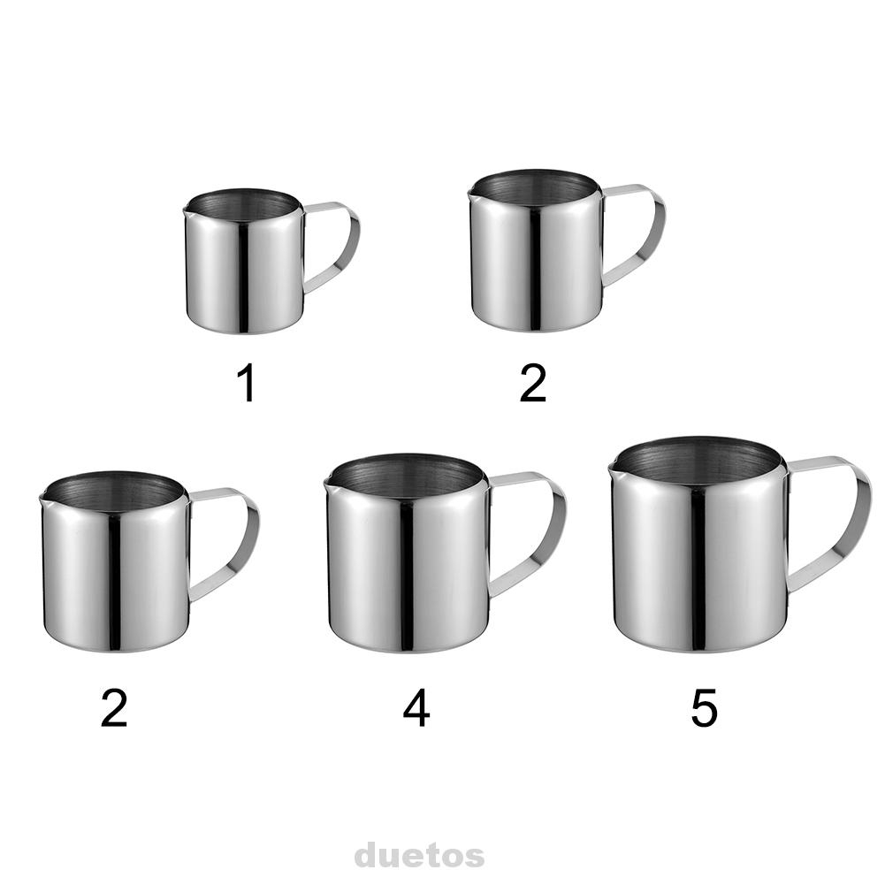 Catering Use Coffee Latte Cream Kitchen Polished Stainless Steel Milk ...