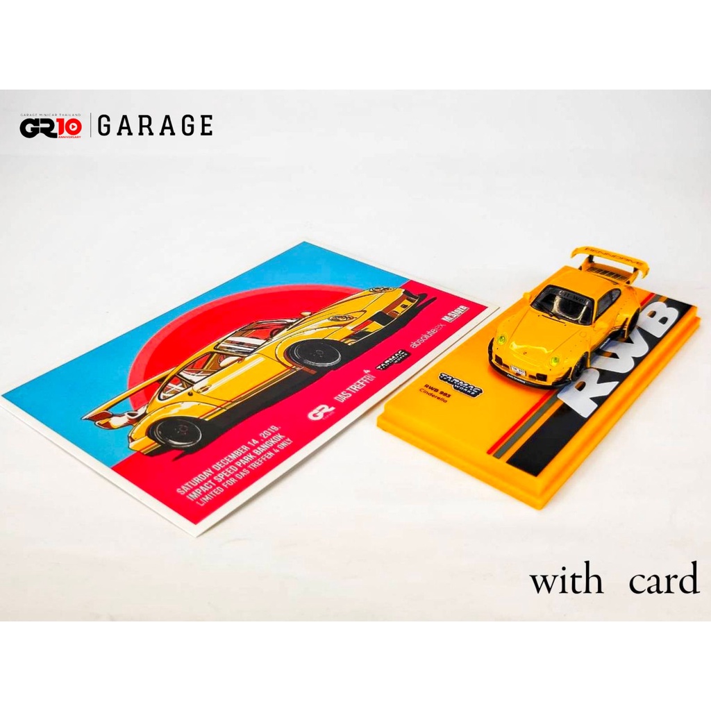 RWB 993 Cinderella 1:64 with card (TARMAC WORKS) | Shopee Thailand