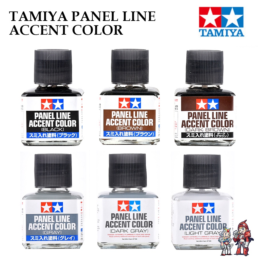 [TAMIYA] PANEL LINE ACCENT COLOR | Shopee Thailand