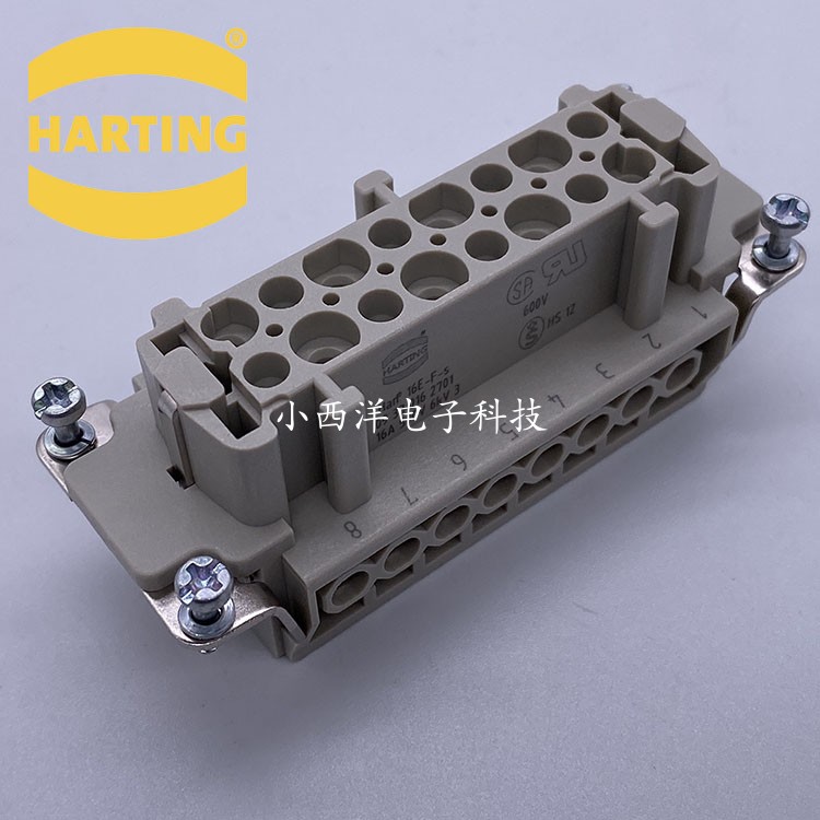 Harting Heavy - Duty อุปกรณ์เชื่อมต่อ 09330162701 16 - Pin Female Core ...