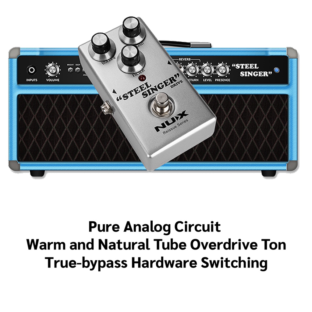 NUX Reissue Stompbox Effect Guitar เอฟเฟค ก้อน กีต้าร์ไฟฟ้า จำลองเสียง ...