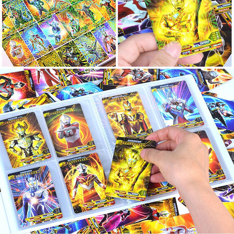 Ultraman | Collection Card] Card Flash Booklet SSR Full Star 3D Out of ...