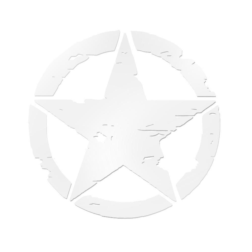 Creative Car Sticker Five-pointed Star Car Styling Waterproof Cover ...