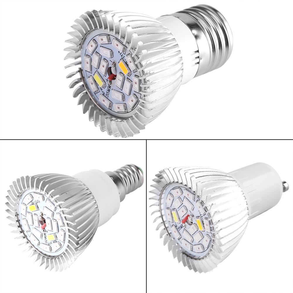 หลอดไฟ E27 E14 Gu10 85-265V 18W สําหรับปลูกพืช - magicstore1.th - ThaiPick