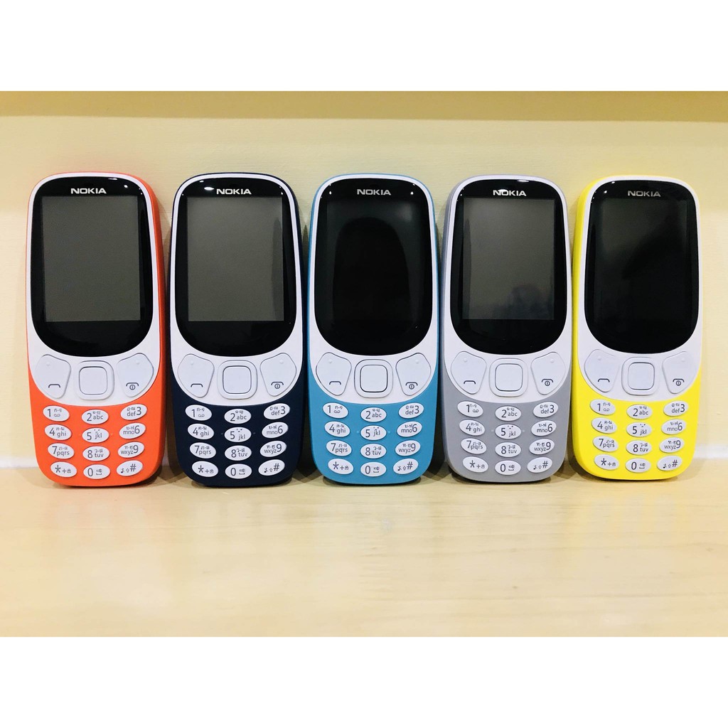 มือถือ Nokia 3310 จอสี มีภาษาไทย | Shopee Thailand