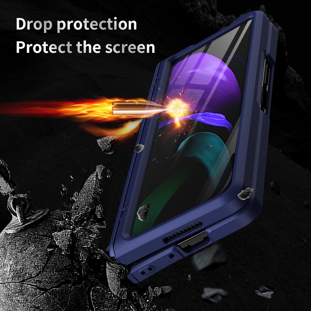 FHGN 360 Hinge Protection Full Body Phone Cover for Samsung Galaxy Z ...