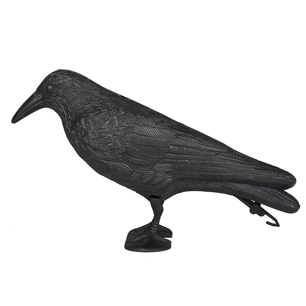 Halloween Haunted House Prop Black Raven Crow Bird Spooky Looking ...