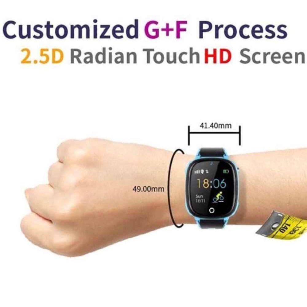 นาฬิกาเด็ก ผู้หญิงผู้ชาย รุ่น HW11 โทรศัพท์อัจฉริยะ สำหรับความสบายใจของพ่อคุณแม่ กันน้ำ IP67 ...