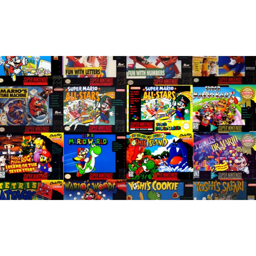 Ps2 แผ่นรวมเกม SFC 3000 in 1 : SNES Station สำหรับเครื่อง PS2 ...