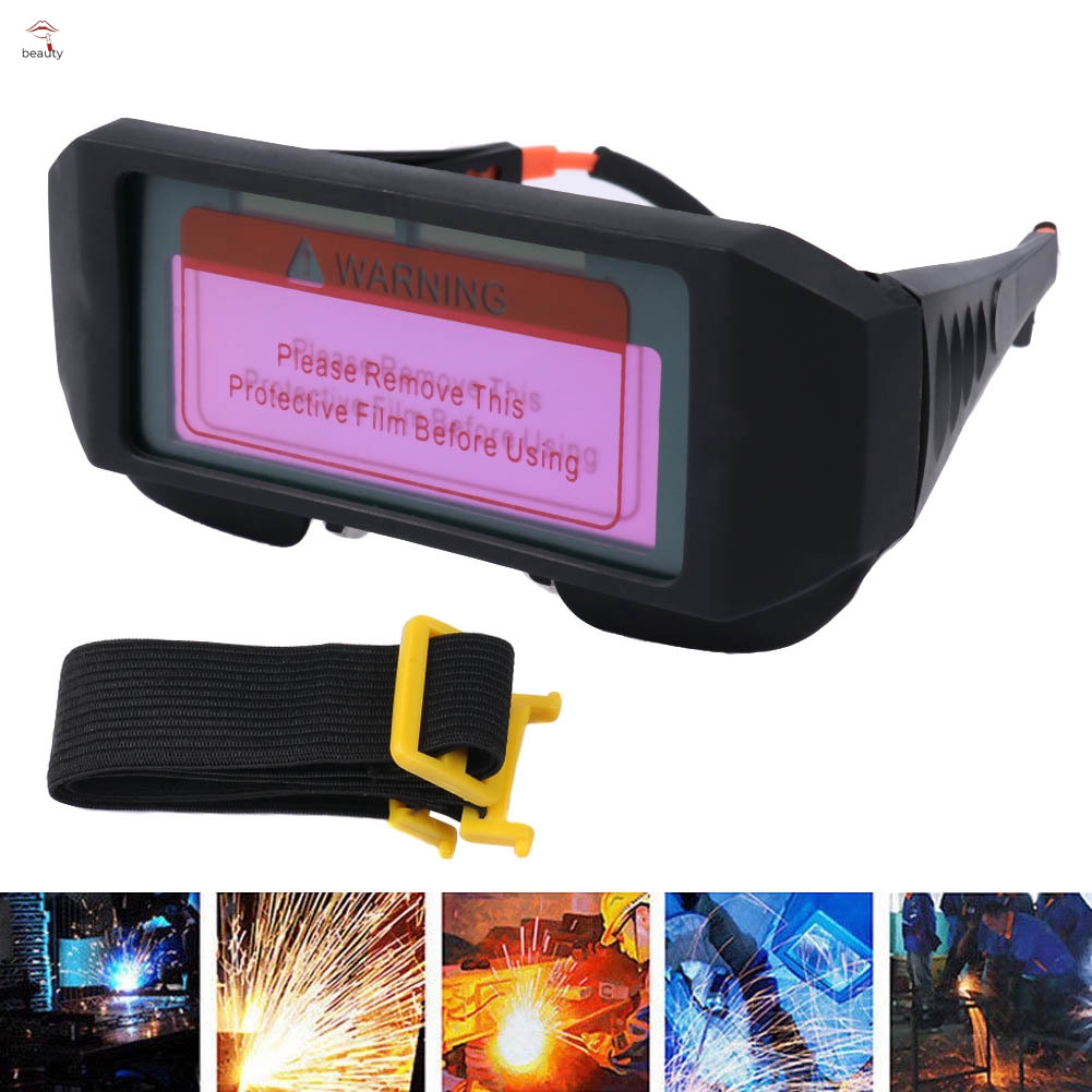 Eyeglass Auto Darkening Welding Mask Heat Resistant Glasses Welder Eyes ...