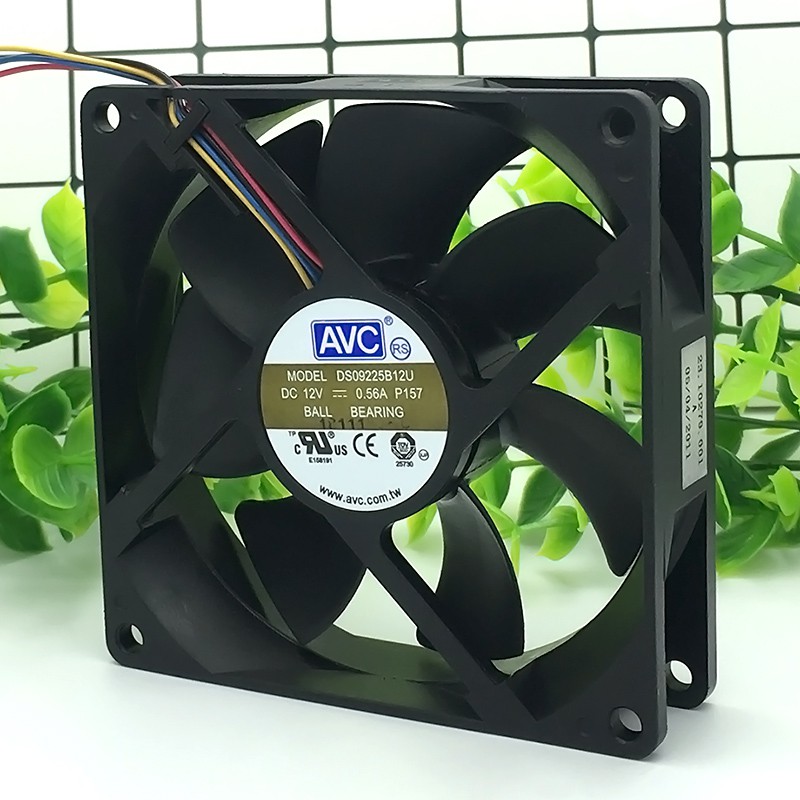พัดลมระบายความร้อน Avc 9025 12V 0.56A 9ซม. ซม. Ds09225B12U Pwm - adga03 ...