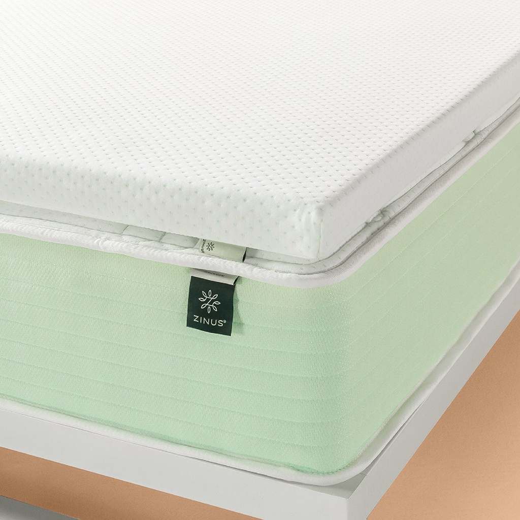 SB Design Square Zinus Topper Memory Foam Ada Green Tea ขนาด 3ฟุต หนา ...
