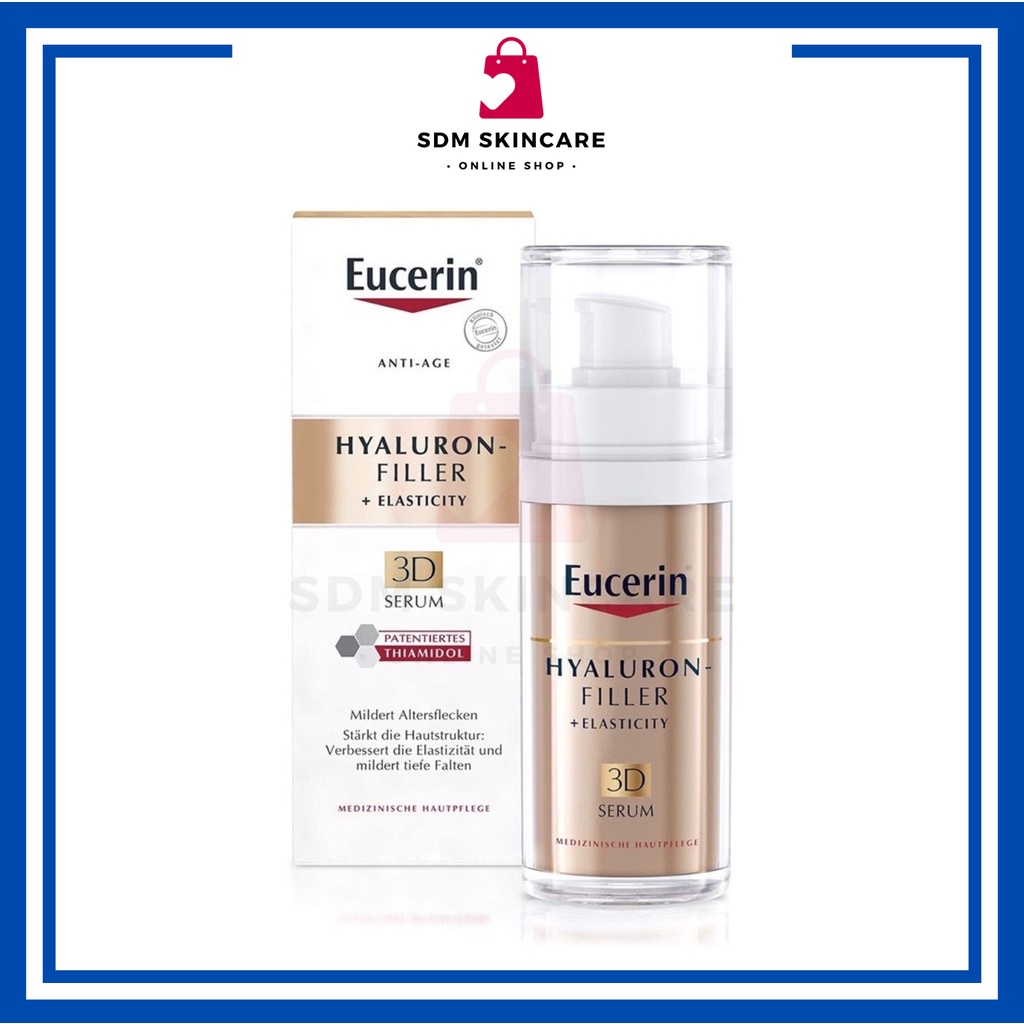 Exp012025 EUCERIN HYALURON HD RADIANCE-LIFT FILLER 3D SERUM 30ML ยูเซ ...