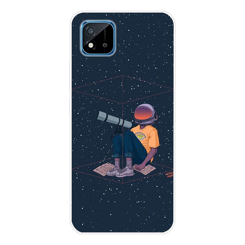 เคสสำหรับ Realme C20 Case Silicone Back Cover Soft Case Realme C20 C 20 ...