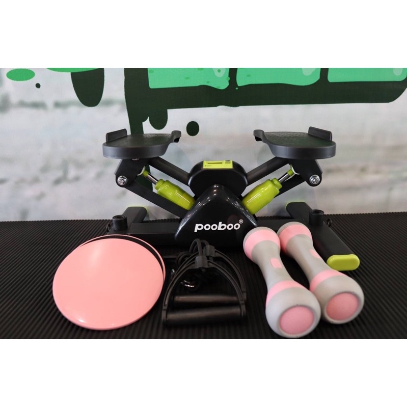 Side stepper poobooของแท้ หน้าจอภาษาอังกฤษ ️บริหารสะโพกต้นขา ลดน้ำหนัก ...