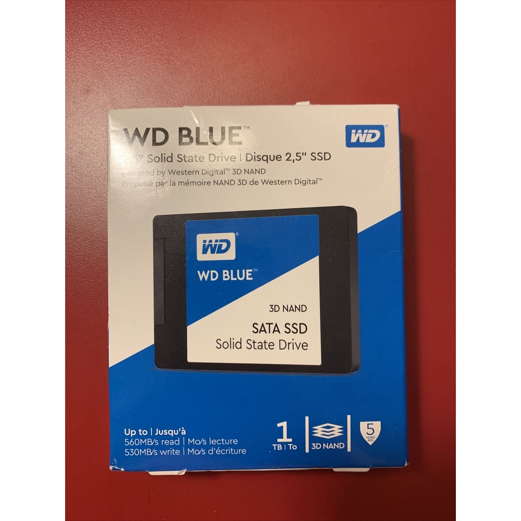 WD WESTERN DIGITAL SATA BLUE 3D NAND 2.5 7MM INTERNAL SSD STORAGE SOLID STATE DRIVES - 250GB ...
