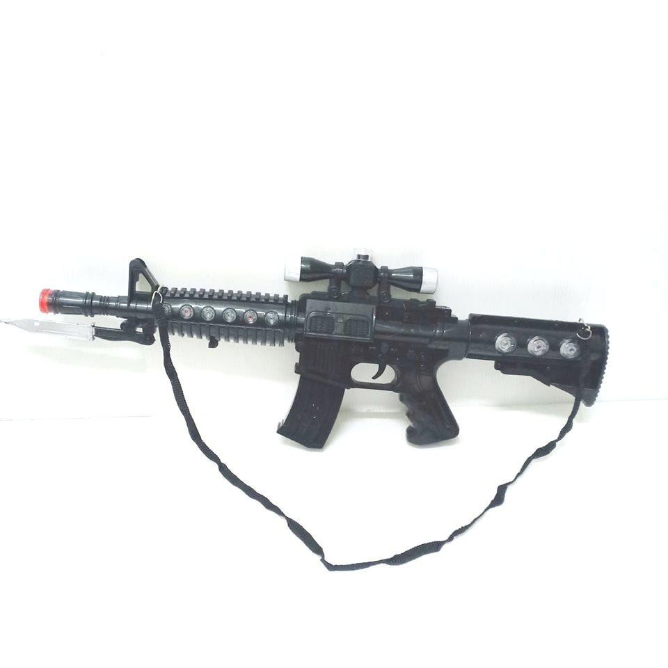 ปืนใส่ถ่าน มีไฟ มีเสียง มีกลไก - maxmildtoys - ThaiPick