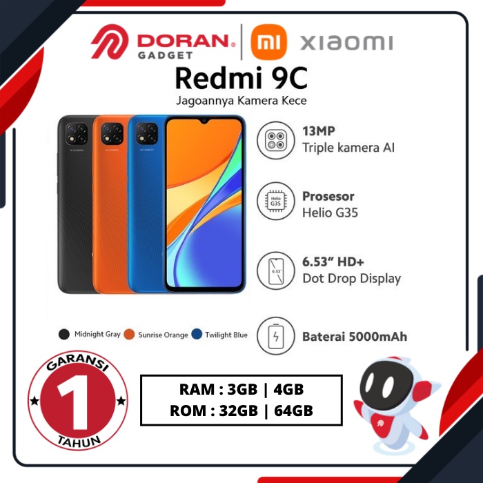Spesifikasi Xiaomi Redmi 9C, Harga Terbaru dan Kelebihannya