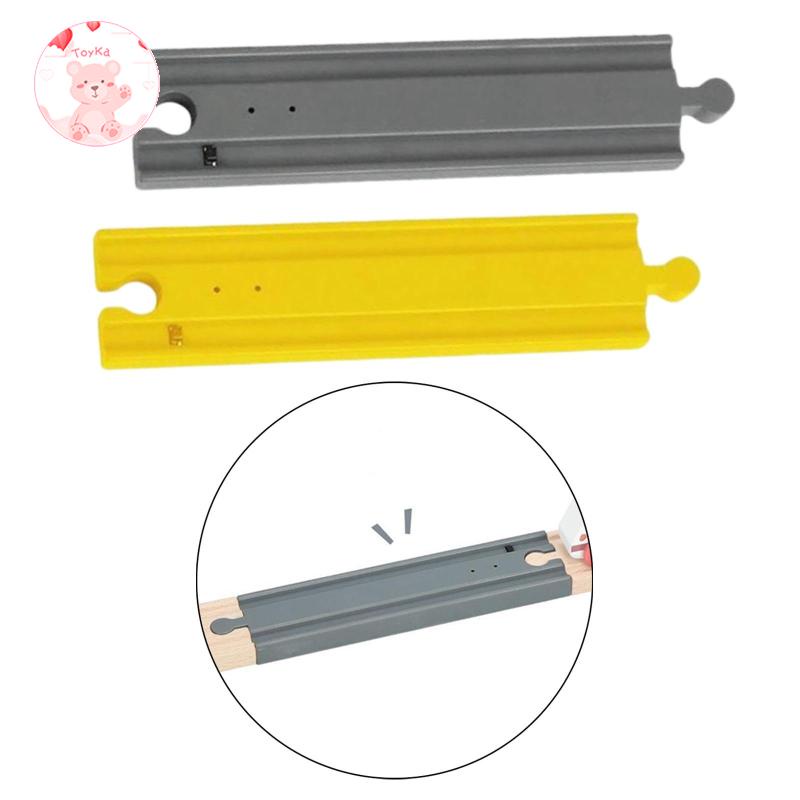 2 Pack Vocal Track Touch Button Compatible Wooden Train Tracks All ...