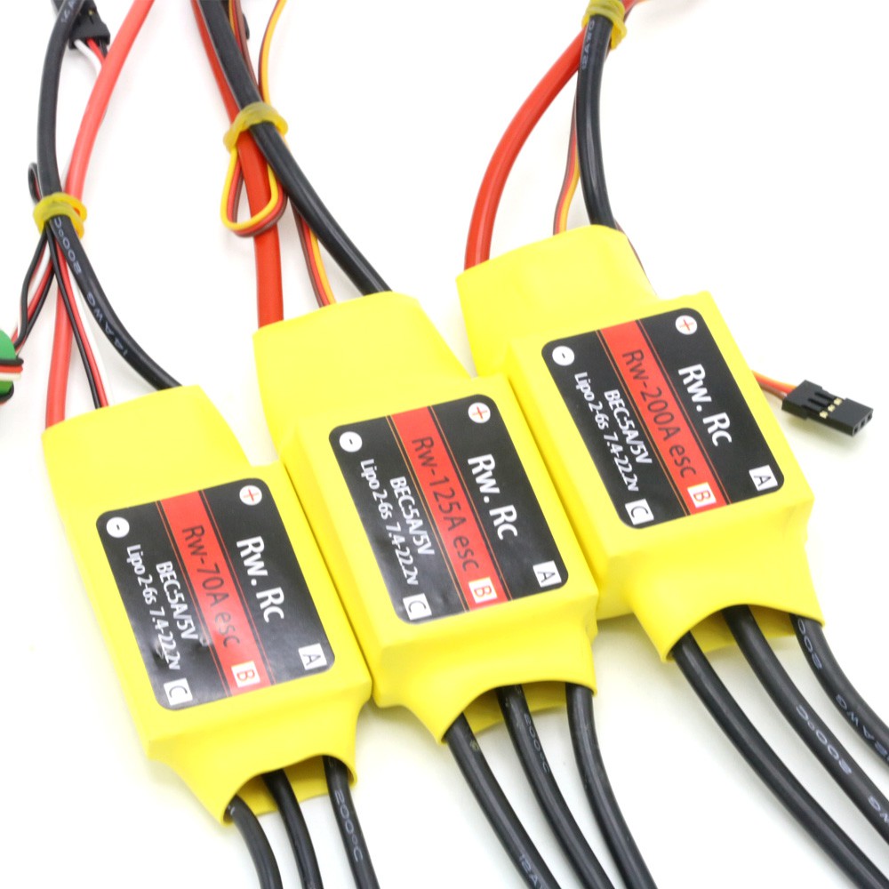 mystery cloud 70a/80a/100a/200 a brushless esc w/bec สําหรับ ...