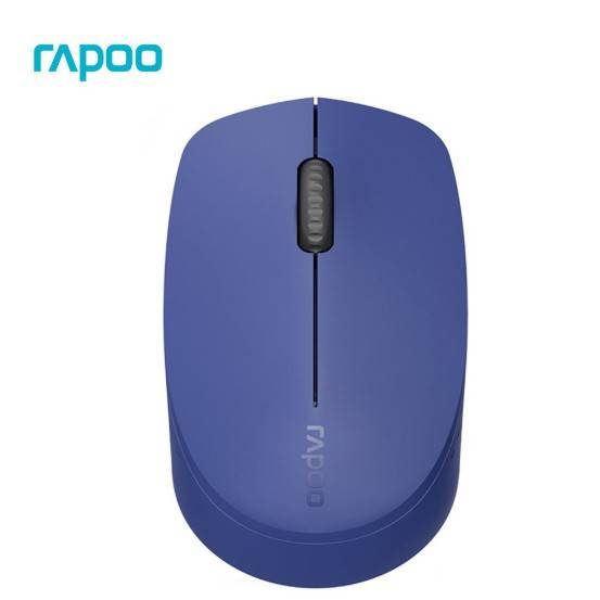 RAPOO Wireless Mouse M100 Blue | Shopee Thailand