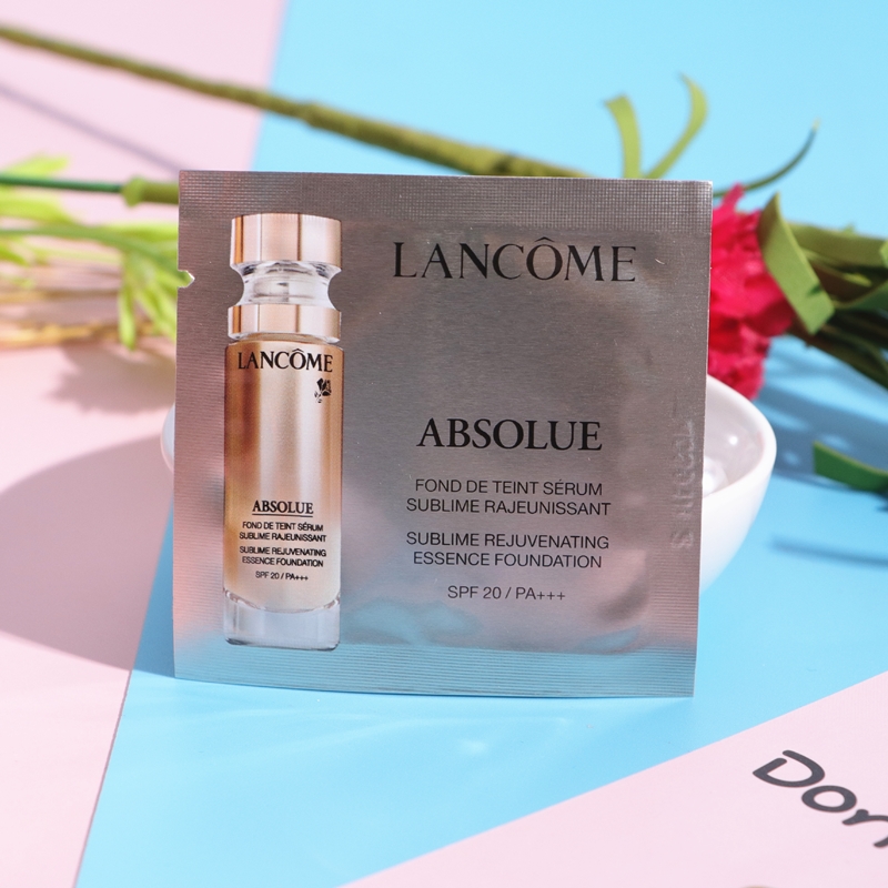Lancome Jing Pure Essence Essence Liquid Foundationตัวอย่าง1ml * 10ชิ้น ...