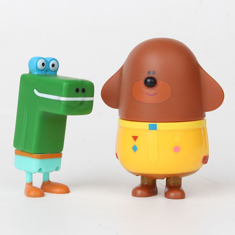 New 6pcs Hey Duggee Action Figure Toy Doll Giveaway Badge Birthday Cake ...