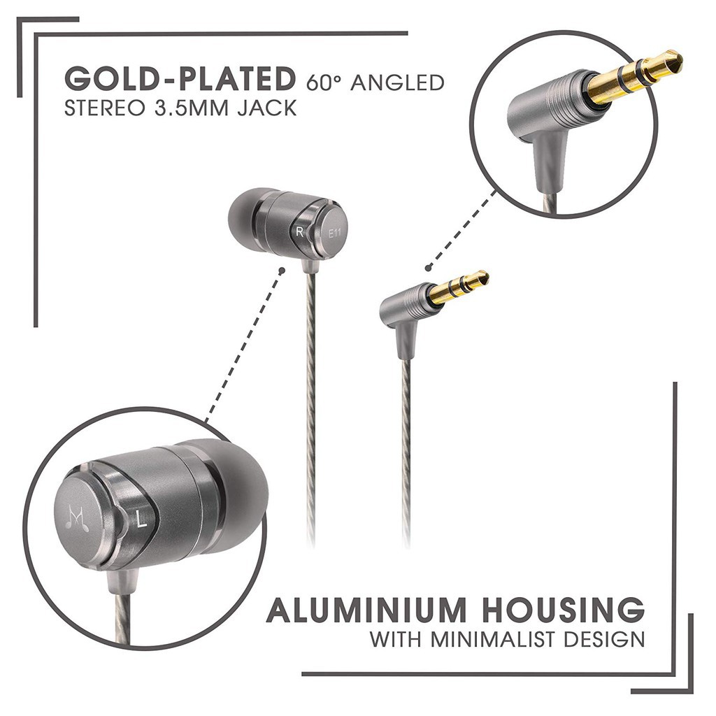 Original】SoundMAGIC E11 SoundMAGIC Stereo Music headset In-Ear earbuds ...