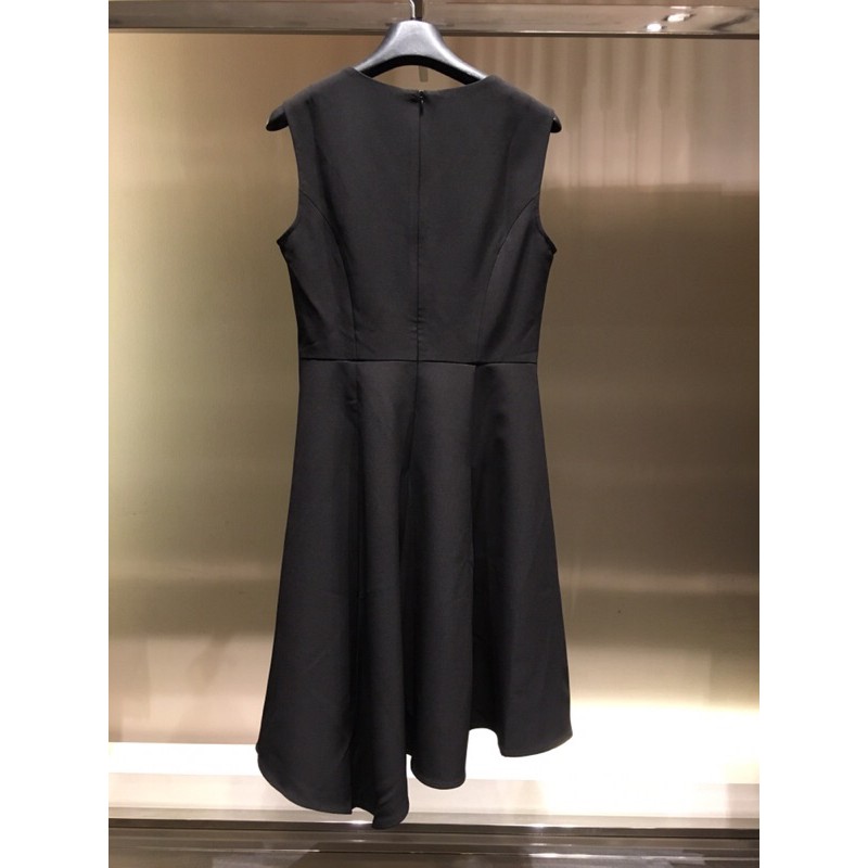 G2000 เดรสทำงานแขนกุด สีเบจ/สีดำ SizeM 36 - spps_fashion - ThaiPick