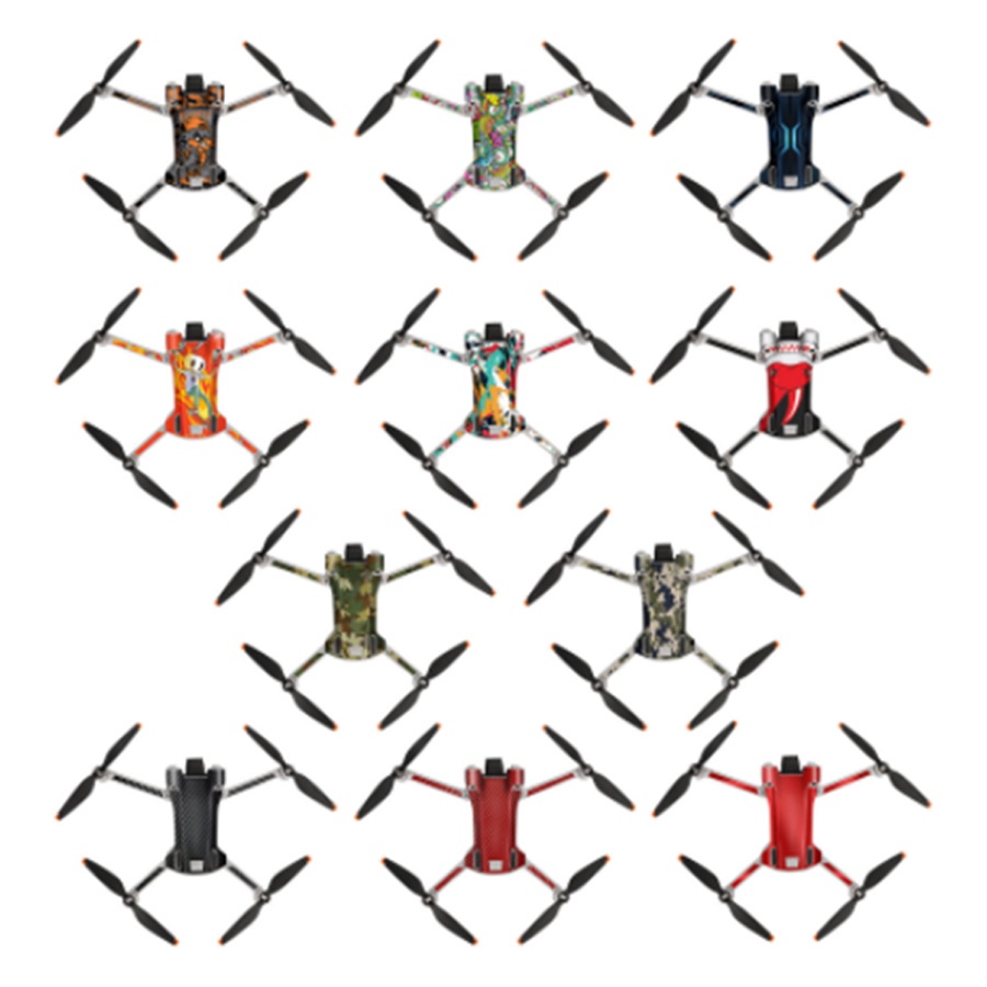UAVFor DJI Mini 3 ro Stickers Drone rotective Film Waterroof Aircraft ...