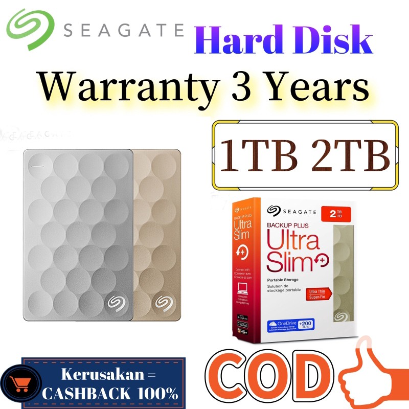 seate original hdd ฮาร์ดไดรฟ์ดิสก์ eksternal 2 tb usb 3 . 0 ...