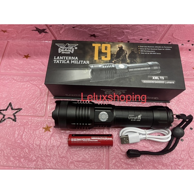 ไฟฉาย XML T9 JX-8891 58000wใช่ดีใช่ทน สว่างมาก - leluxshoping - ThaiPick