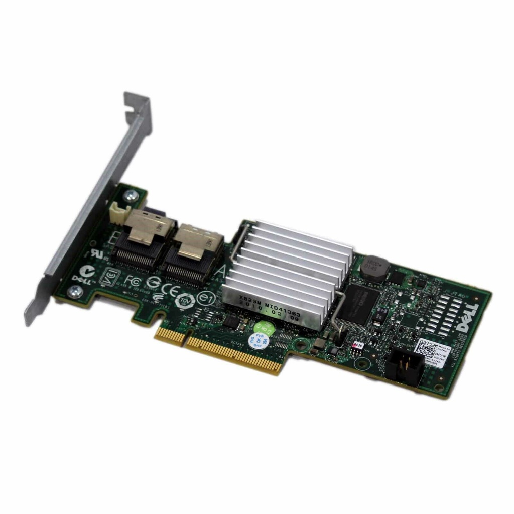 Dell PERC H200 Raid Controller Adapter 6Gb/s SAS SATA Card DP /N 0U039M ...