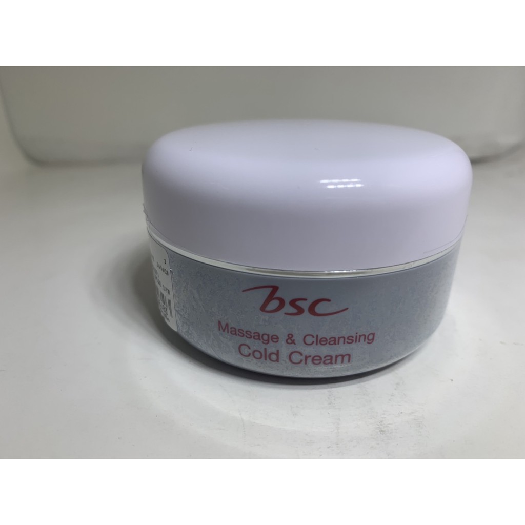 BSC Massage&Cleansing Cold Cream ครีมนวดหน้า ครีมล้างหน้า เช็ดเครือง ...