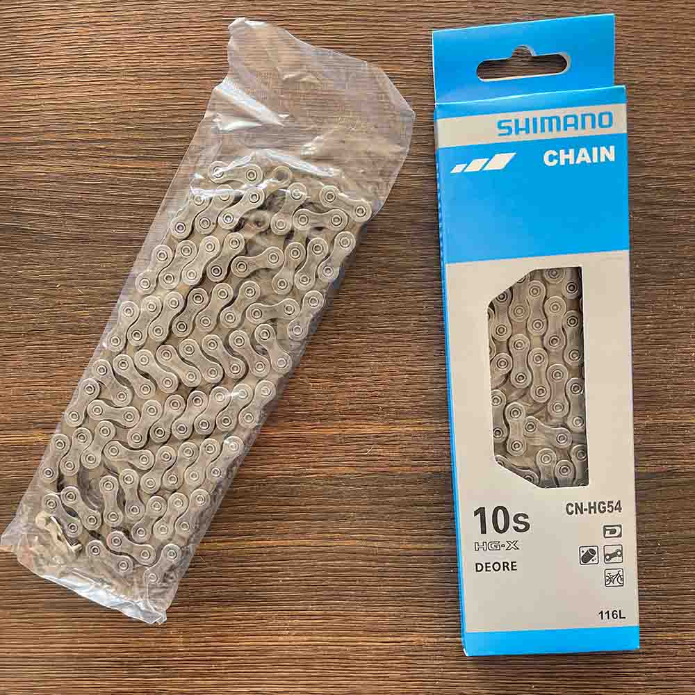 Shimano Deore HG54 10 Speed bike Chain MTB Mountain bicycle 10s chains ...