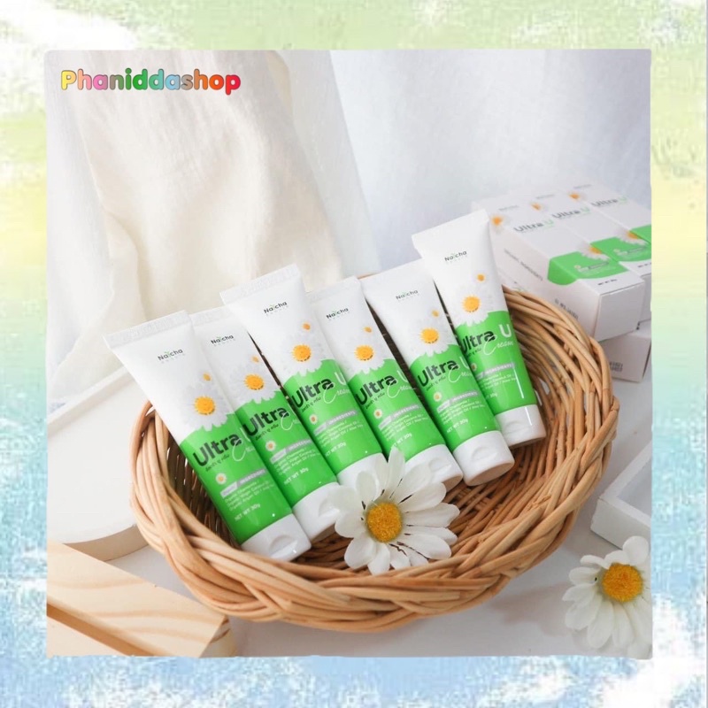 เซ็ท 6 หลอด แถมสบู่แก้เชื้อรา 1 ก้อน อัลตร้ายูครีม ของแท้ ส่งฟรี Natcha Ultra U Cream แก้เชื้อรา ...