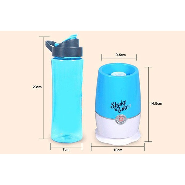 Shake N Take 3 -Fruit Juice Blender Smoothie 2 OR 3 Bottles WVVC ...